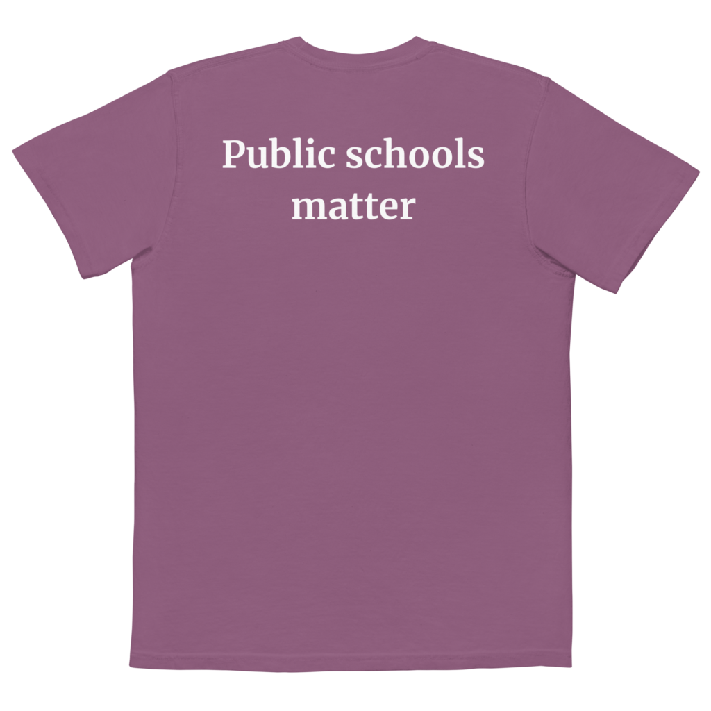 EdNC "Public schools matter" T-Shirt - EdNC Store